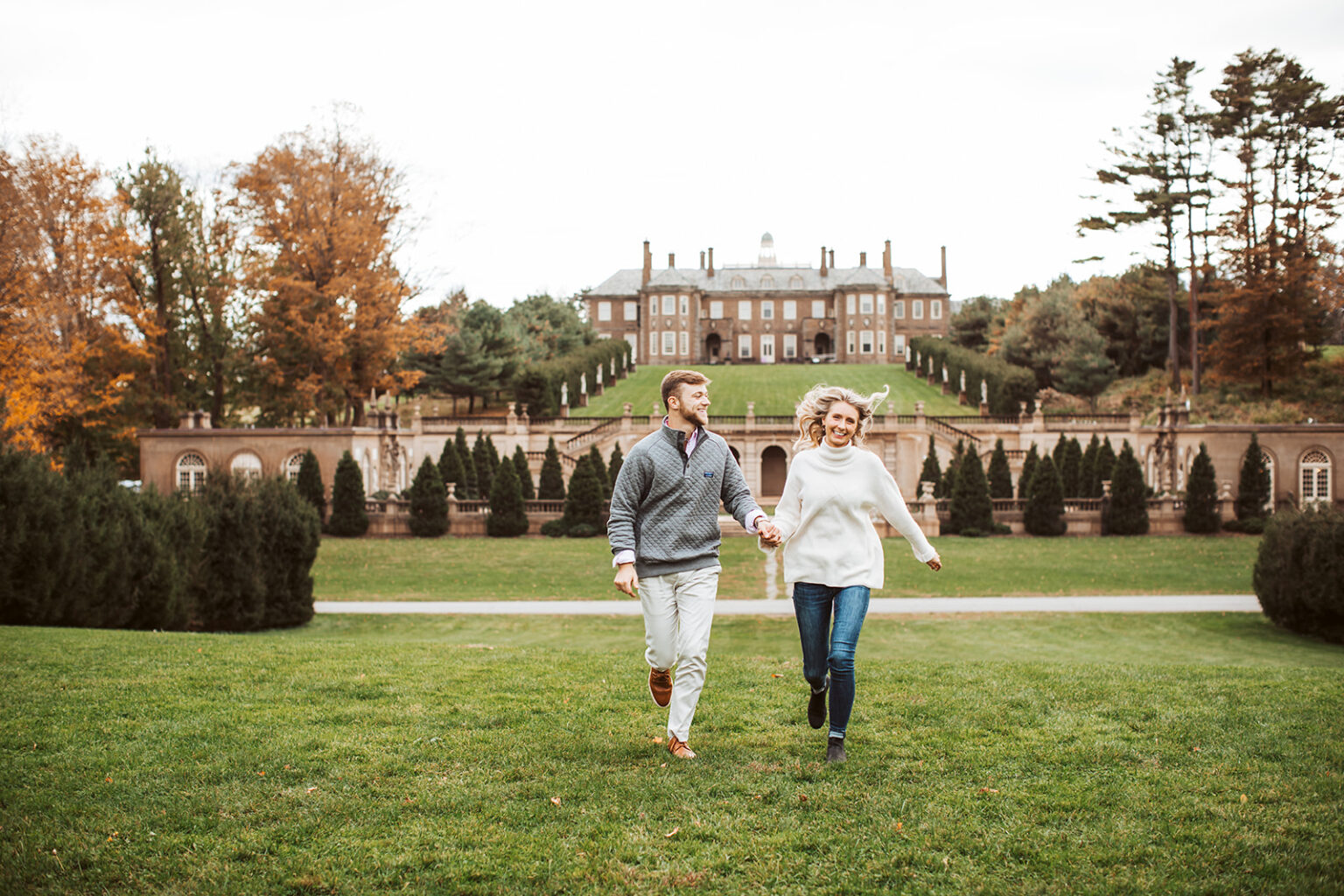 Castle Hill on the Crane Estate Engagement | Maine Wedding Photographer