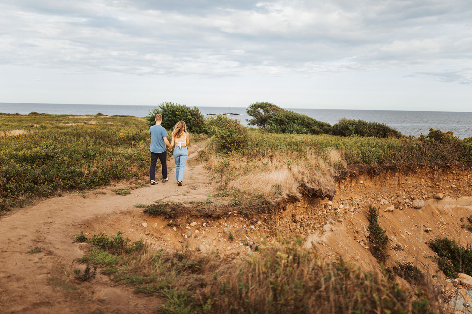 Biddeford Pool Bird Sanctuary Engagement Photos | Maine Wedding ...