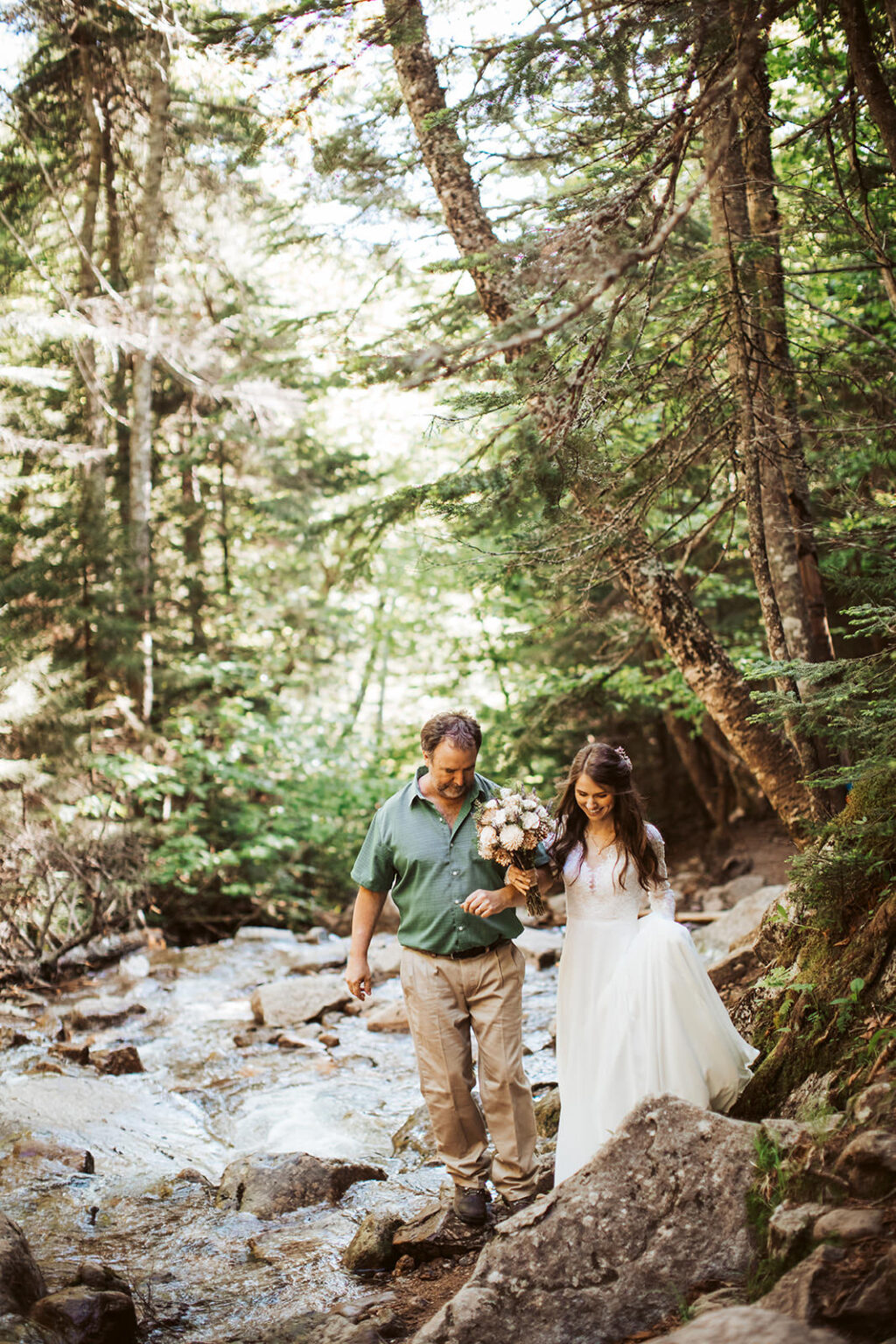 Franconia Notch State Park Elopement | Maine Wedding Photographer