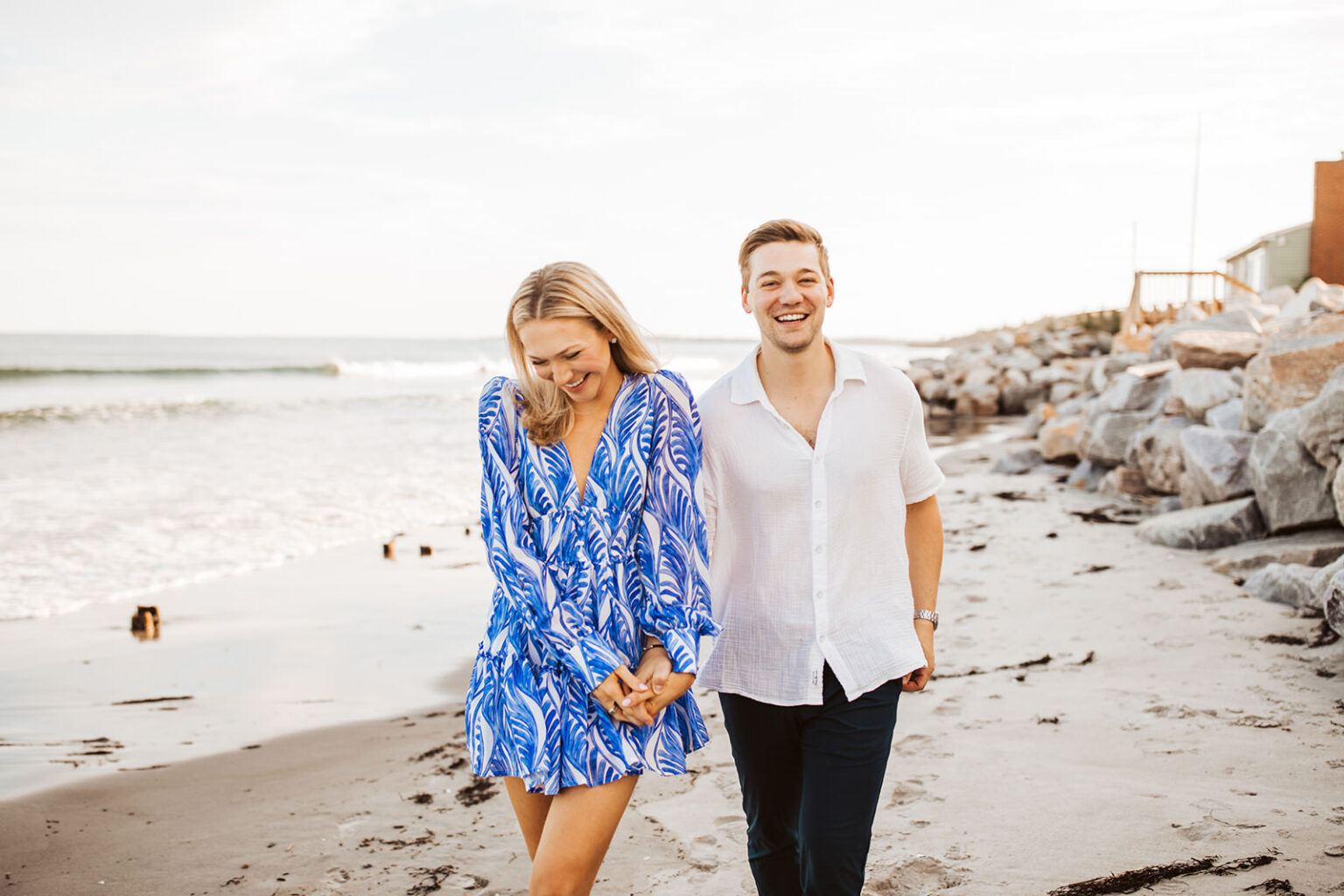 Higgins Beach Proposal | Maine Wedding Photographer